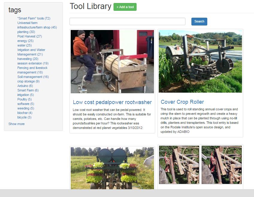 Farm Hack: open source technology for small-scale resilient agriculture ...